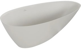 Mexen Milano volně stojící vana z konglomerátu 150 x 82 cm, beton mat - 57301508561