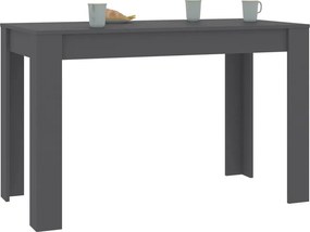 vidaXL Jídelní stůl 120 x 60 x 76 cm kompozitní dřevo [800432] Barva: šedá sonoma
