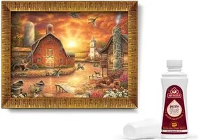 ART PUZZLE 5692 Puzzle s rámem a lepidlem 3v1 Za sluncem / 1000 dílků