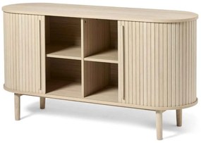 Designová komoda Palomino 140 cm bílý dub