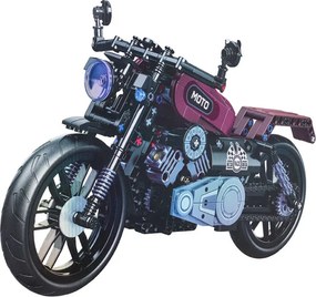 Stavebnice motocyklu JIQILE No.47113, 469 dílků