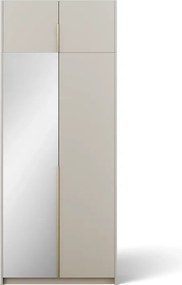Alera II s nástavcem Skříň s otočnými dveřmi kašmír (kód KG)
