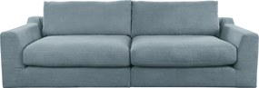 XXXLutz POHOVKA BIG SOFA, textil, modrošedá Sit & More - Pohovky - 000144003404