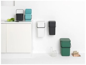 Brabantia Odpadkový koš Sort & Go 25 l - zelená