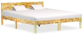 288438 vidaXL Rám postele masivní recyklované dřevo 180 x 200 cm