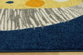 Dětský koberec Emily Kids 2360A Lev modrý