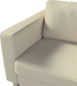 Potah na pohovku IKEA Karlstad, 3-místná, rozkládací barva krémová látka lesklé, pletený vzor