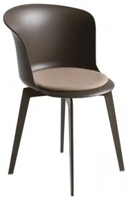 Gaber Plastová židle EPICA Barva plastu Gaber hnědá 52 Typ kostry pevná neotočná kostra HODNOTY čalounění Gaber 1008 - béžová látka Barva kostry - Gaber bílá 00