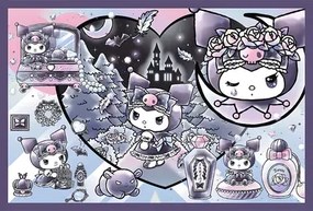 TREFL Puzzle Kuromi rošťárny / 2x 200 dílků / 41 x 27,5 cm / věk 7+