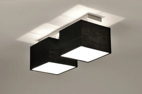Stropní designové černé svítidlo Anders Black II