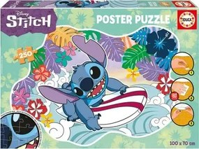 EDUCA Poster puzzle Stitch / 250 dílků / od 8 let