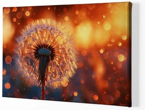 Obraz na plátně - Pampeliška, sluneční záře FeelHappy.cz Velikost obrazu: 40 x 30 cm