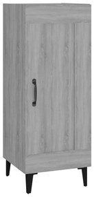 Příborník šedý sonoma 34,5 x 34 x 90 cm kompozitní dřevo