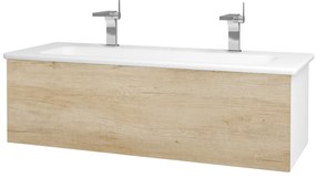 Dřevojas Koupelnová skříň VARIANTE SZZ 120 (umyvadlo Euphoria) Varianta: N08 Cosmo / N08 Cosmo
