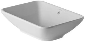 Duravit Bacino - Umyvadlo na desku, 550x420 mm, s přepadem, bílá 0334520000