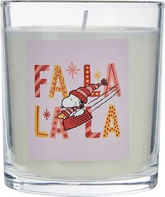PEANUTS Vonná svíčka "FaLaLa" - růžová