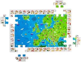 Bigjigs Toys Puzzle Evropské památky / od 2 let