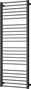 Hopa Piko koupelnový radiátor 530 × 1679 mm středové připojení černá RADPIK501731SP
