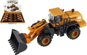 TEDDIES Stavební nakladač na setrvačník / plast / 20 cm / od 3 let