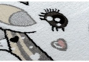 koberec PETIT JEDNOROŽEC, šedý velikost 120x170 cm | krásné koberce cz