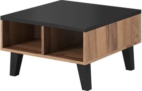 Konferenční stolek Lotta 60 cm dub wotan/černý