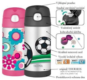 Thermos Dětská termoska s brčkem 355 ml Sport