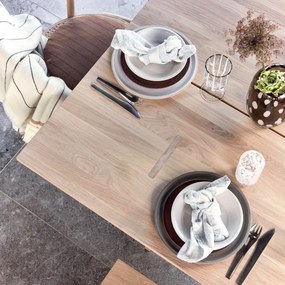 Terakotové talíře v sadě 2 ks v terakotové barvě ø 22 cm Yuka – OYOY Living Design