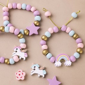 Creativ Company Kreativní sada Šperky z korálků pastelové barvy