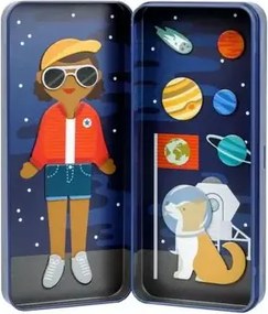 Petit Collage Magnetické puzzle Kosmonautka / od 3 let