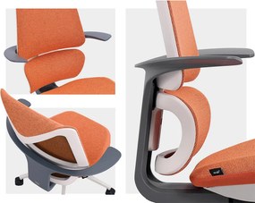 Ergonomická dětská židle MOSH Airflow 396 – oranžová