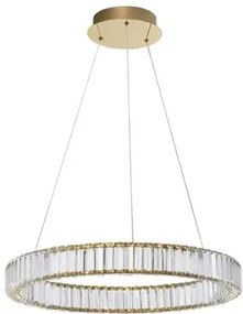 Křišťálový lustr Aurelia 40W 60 zlaté