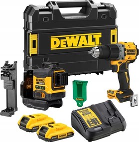 Sada 2 akumulátorových nástrojů 18V 2x2,0Ah DeWALT [DCK2095D2T-QW]