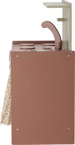 BLOOMINGVILLE Mini kuchyňka Pippi, hnědá, MDF
