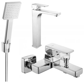 Mexen Cetus R45 koupelnový set, chrom - 744313R45-00