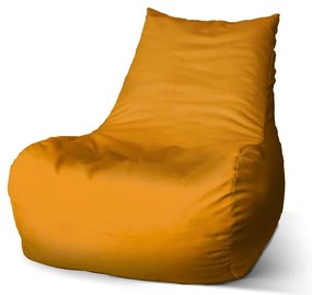 Sedací vak Bean neonová oranžová - dětský, oranžová
