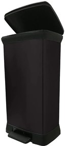 CURVER DECO BIN 50L Odpadkový koš 39 x 29 x 73 cm černý 02162-929