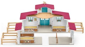 Schleich 42567 Horse Club Stáj s příslušenstvím u jezera