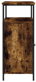 Příborník kouřový dub 100 x 35 x 80 cm kompozitní dřevo - Default Title