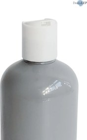 Dávkovač na mýdlo 300 ml šedý s bílým DISC TOP BELA
