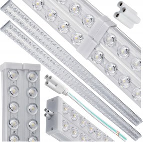 2x LED panelové svítidlo 120 cm 72W 7200 lm 4000k
