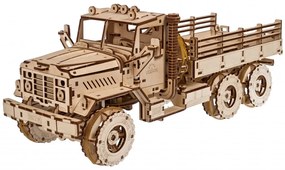 Ugears 3D dřevěné mechanické puzzle Nákladní auto CARGO