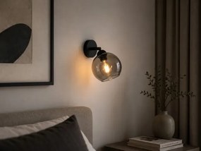 Nástěnné bodové svítidlo UNO 1xE27/60W/230V černá