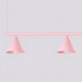 Sollux Lighting Lustr NOX 4L růžový