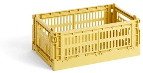 HAY Úložný box Colour Crate S, dusty yellow