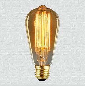 Codigo Retro Edisonova žárovka začouzená E27, 40W