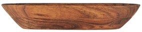 IB LAURSEN Dřevěná servírovací mísa Oval Oiled Acacia, přírodní barva, dřevo