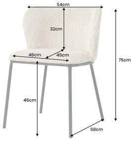 Designová jídelní židle Bayram růžová