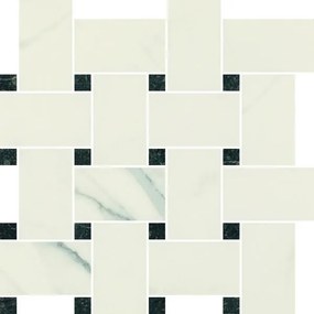 Ceramika Paradyz Obklad Mozaika Universální Bianco Pantos 26,6x26,6 - 157694