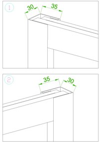 BPS-koupelny Obdélníkový sprchový kout HYD-OK16AS 100x90 černá/transparent - bez vaničky