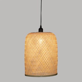 Bambusová závěsná lampa ALI